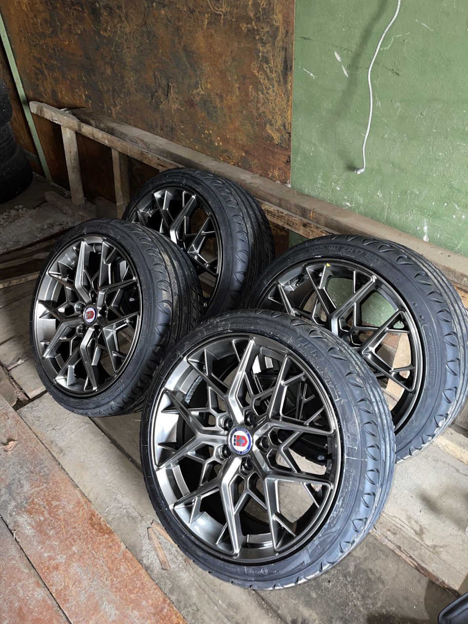 Диски HRE FF10 R17 — Volkswagen Polo liftback, 1,6 л, 2021 года ...