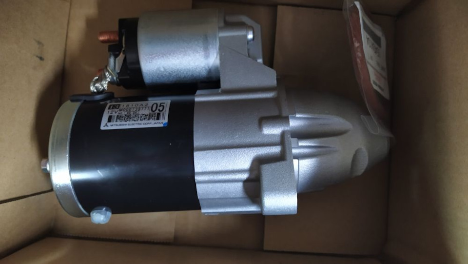 1810A205 Стартер Mitsubishi | Запчасти на DRIVE2