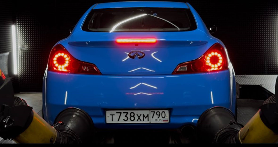 Тюнинг выхлопной системы на компонентах MG-Race — Infiniti G37 Coupe, 3 ...