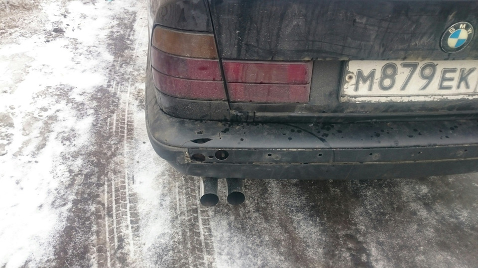 Глушитель 2 — BMW 5 series (E34), 2 л, 1991 года | своими руками | DRIVE2