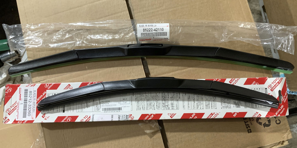 8522242110 ЩЕТКИ СТЕКЛООЧИСТИТЕЛЯ ПЕРЕДНЕГО (комплект — 2 шт.) TOYOTA ...