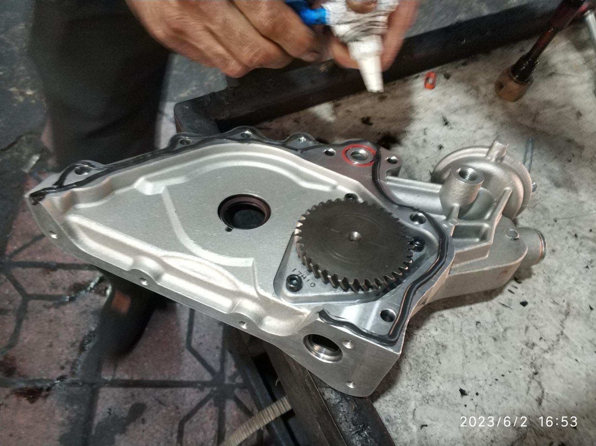 Замена масляного насоса — Opel Antara, 2 л, 2007 года | поломка | DRIVE2