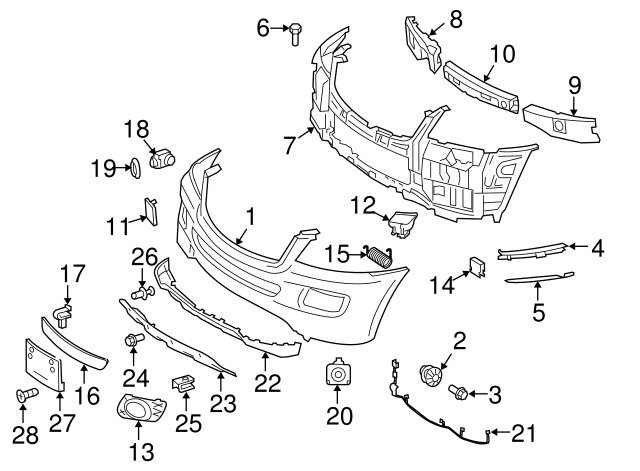 A1648852922 Накладка фары противотуманной Mercedes | Запчасти на DRIVE2