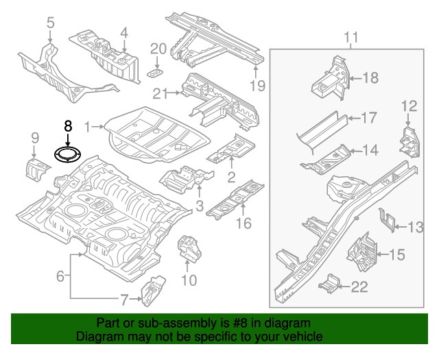 7L0803959A Крышка датчика VAG | Запчасти на DRIVE2