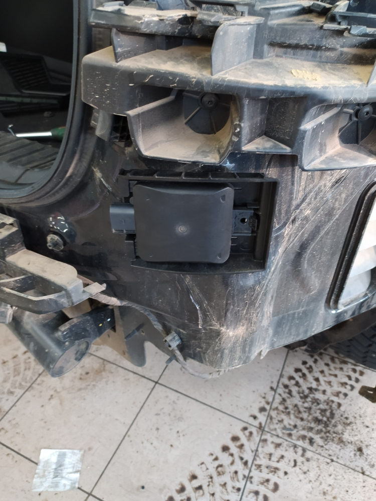 Установка сайдасист SideAssist Шкода Кодиак 2020 мг — Skoda Kodiaq (1G ...