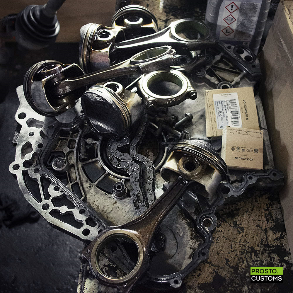 Замена ГРМ на CAJA + капиталка — Audi A6 (C6), 3 л, 2010 года | визит ...