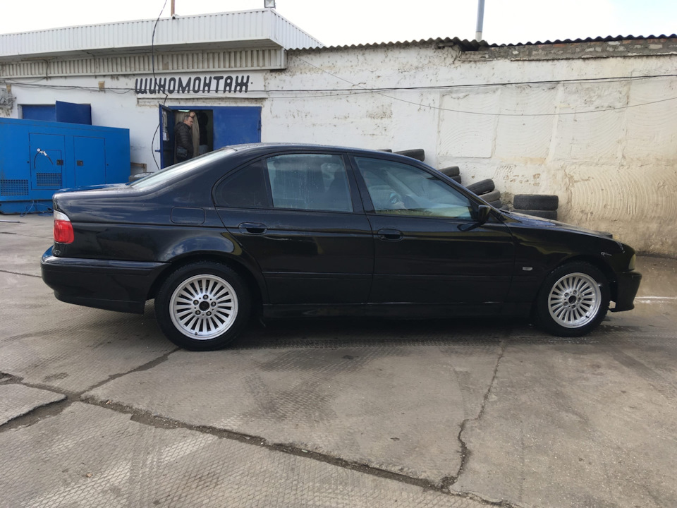 Зимние колеса 33 стиль. — BMW 5 series (E39), 2,5 л, 1997 года ...