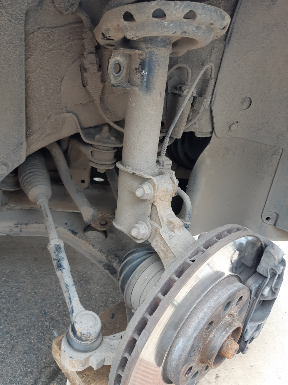 Стойки стабилизатора NK, воздушный фильтр. — Opel Astra H, 1,6 л, 2008 ...