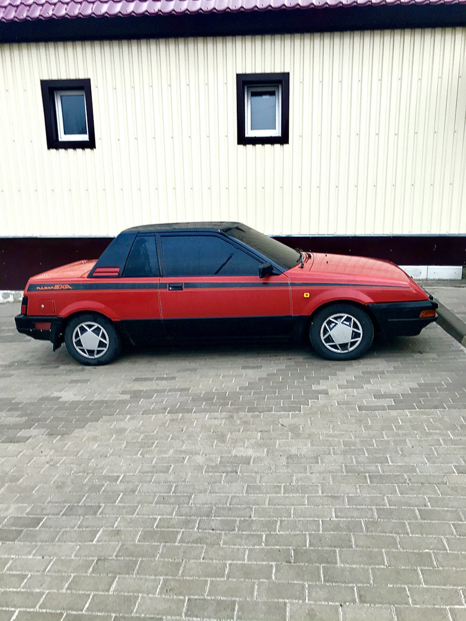 Пленка — Nissan EXA (N12), 1,5 л, 1983 года | стайлинг | DRIVE2