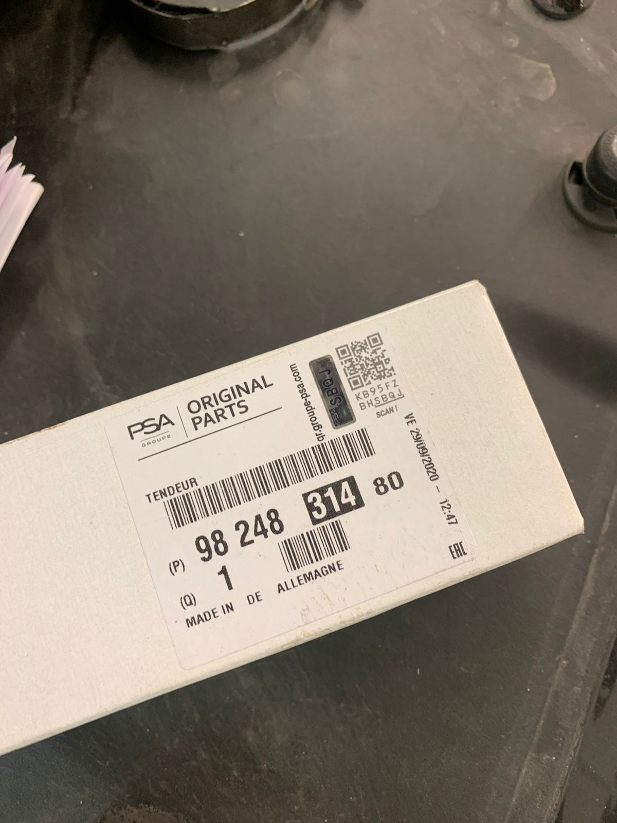 Замена натяжителя цепи EP6CDT — Citroen C5 (2G), 1,6 л, 2013 года ...