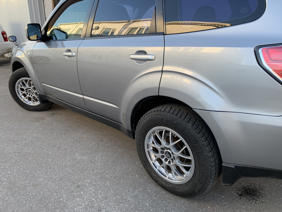 9. Yokohama Geolandar I/t-s — Subaru Forester (SH), 2,5 л, 2008 года ...