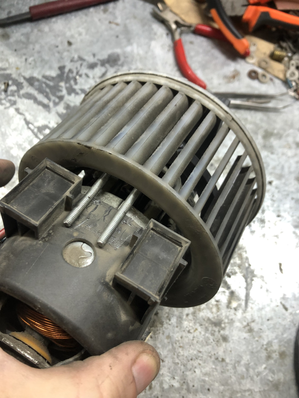 Мотор печки — Land Rover Freelander 2, 2,2 л, 2012 года | своими руками ...