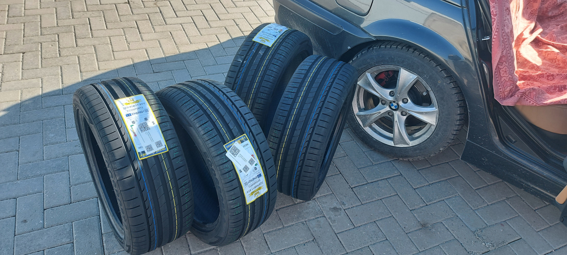 Летняя резина…Imperial ecosport2 — BMW 3 series Touring (E46), 2 л ...