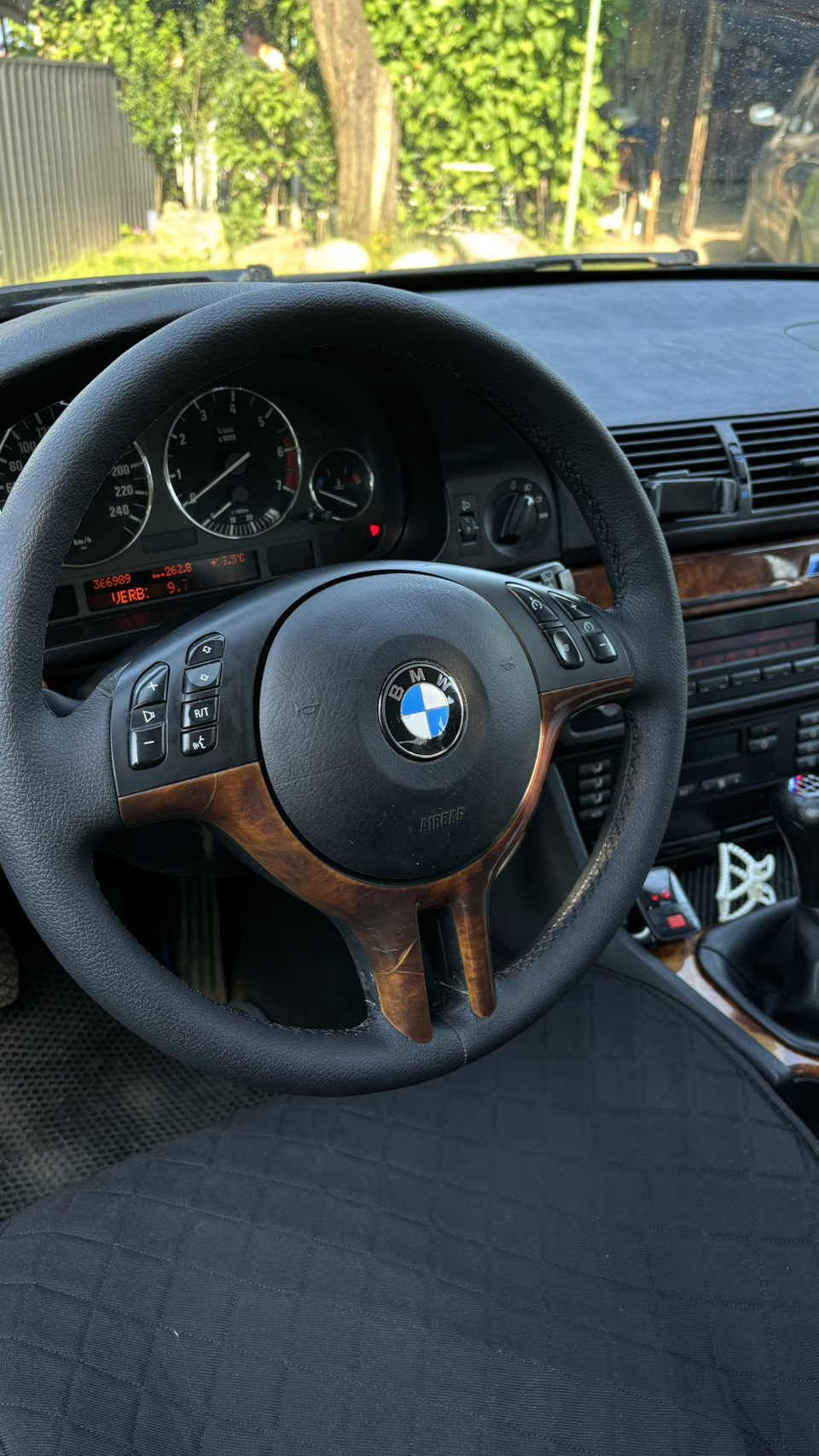 Установка М-руля Е39 — DRIVE2