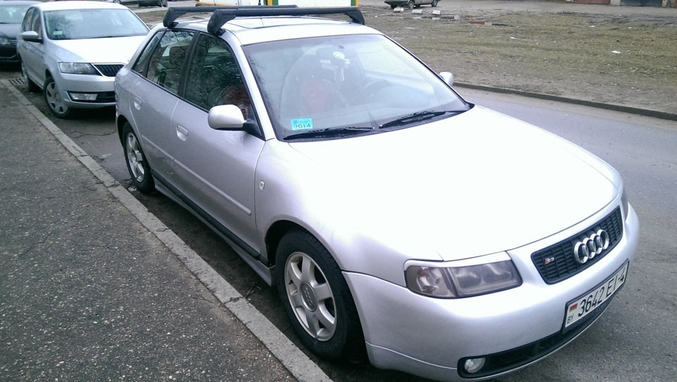 Продам рейлинги на Audi a3 8l оригинал — Audi A3 (8L), 1,8 л, 2000 года | другое | DRIVE2