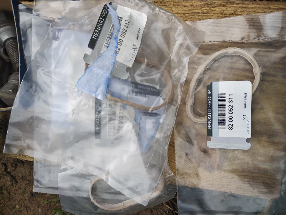 8200052312 Прокладка рессивера RENAULT | Запчасти на DRIVE2