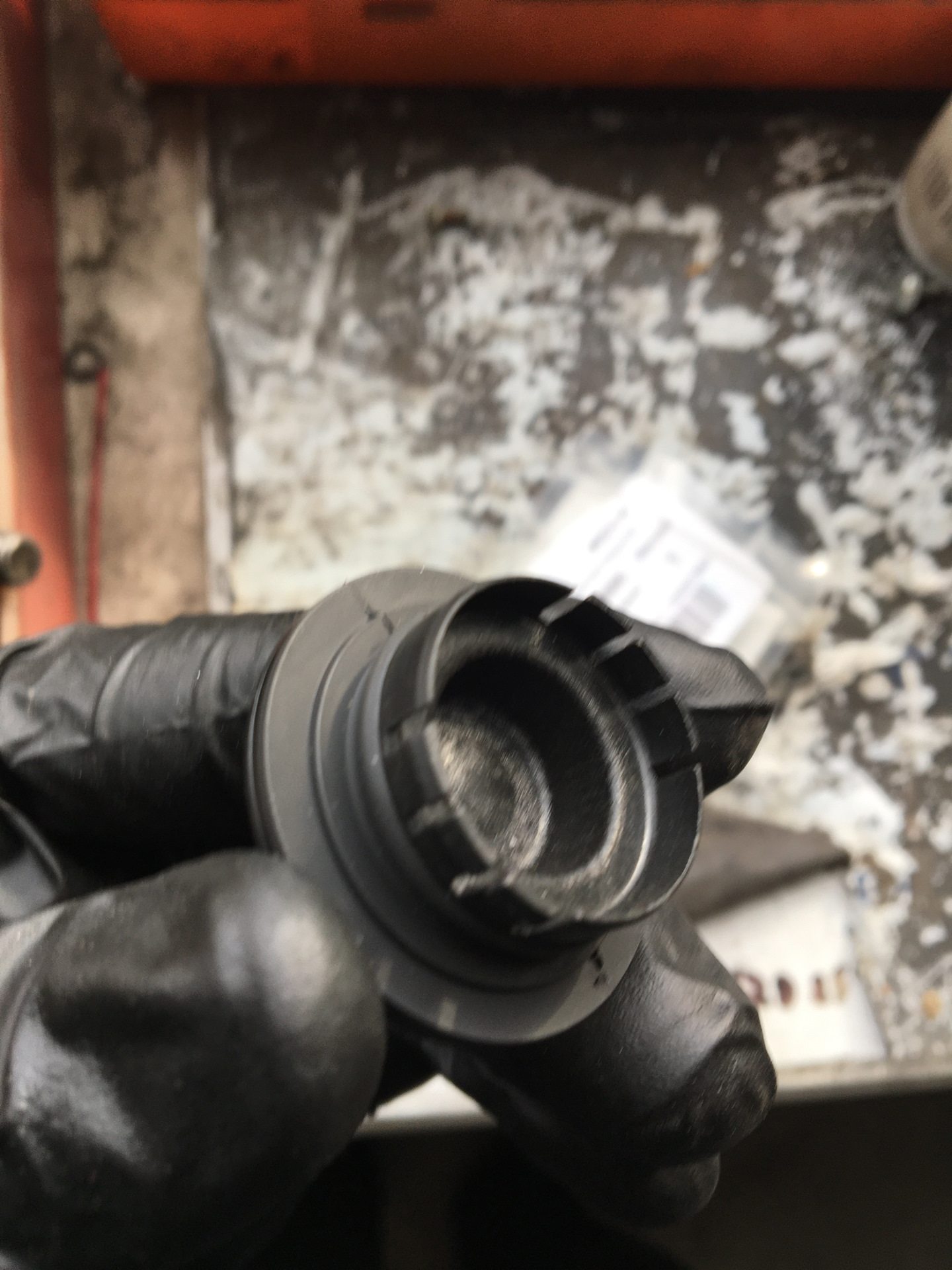 Замена правого колпачка ГБЦ — Mercedes-Benz C-Class (W204), 3 л, 2008 ...