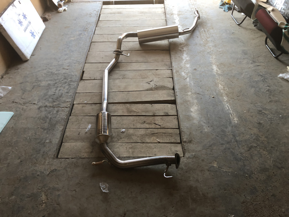 Выхлопная система 🤙Fujitsubo🤙🇯🇵🇯🇵🇯🇵 — Honda Civic Type R (3G), 2 л ...