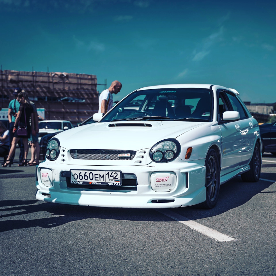 Решетка радиатора SYMS. — Subaru Impreza (GD/GG), 1,5 л, 2000 года ...