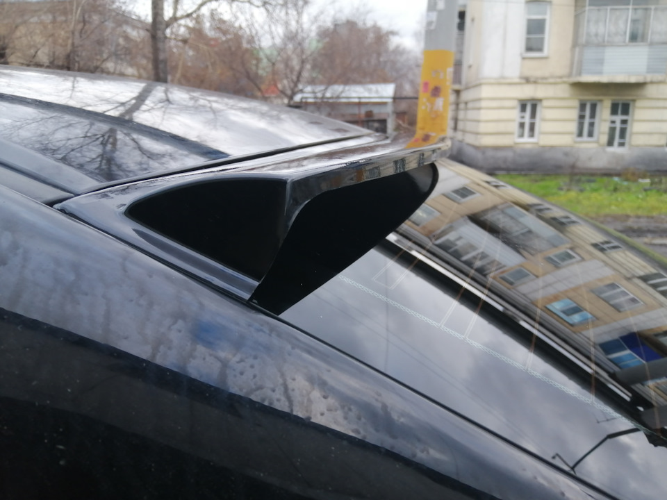 #5. Дефлектор заднего стекла — Honda Accord (8G), 2,4 л, 2008 года ...