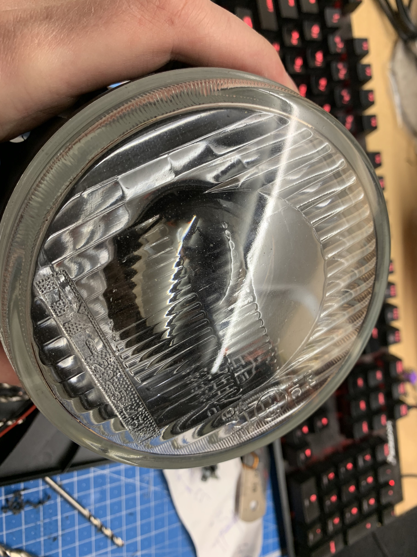 Установка xenon линз в hella dual rounds — Volkswagen Golf GTI Mk3, 2,1 ...