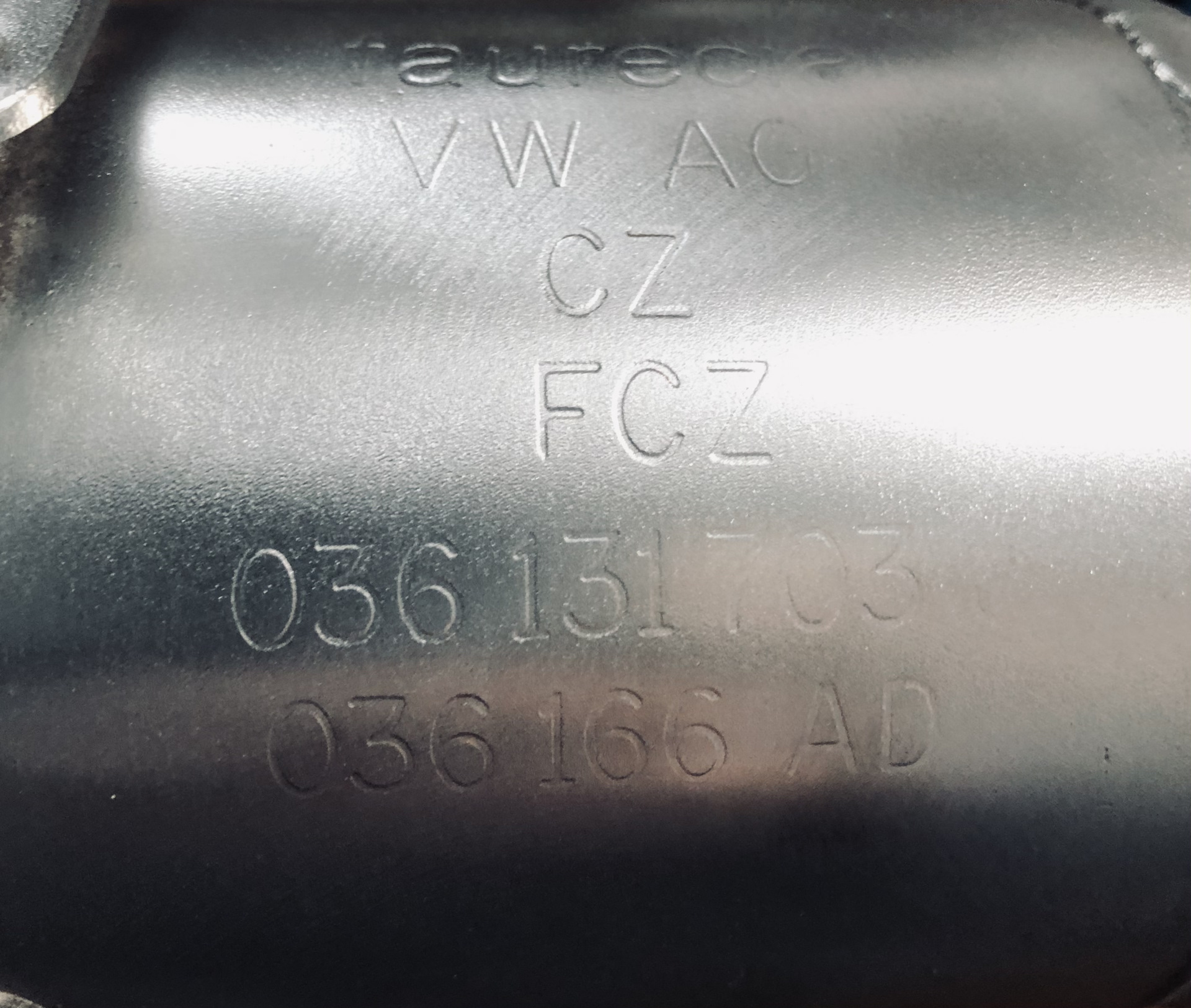 Замена коллектора на двигателе CFNA на правильный коллектор. — DRIVE2