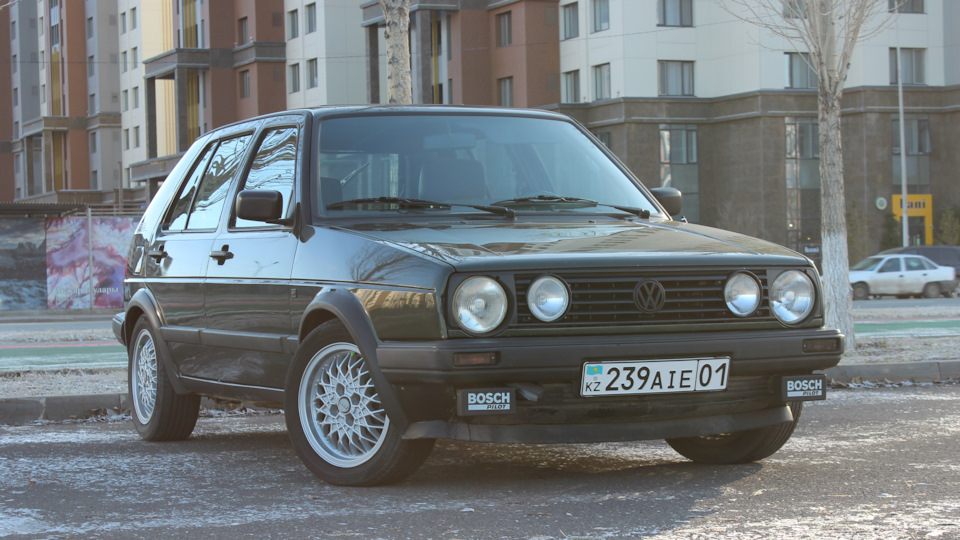 Azev A — Volkswagen Golf Mk2, 1,8 л, 1990 года | колёсные диски | DRIVE2