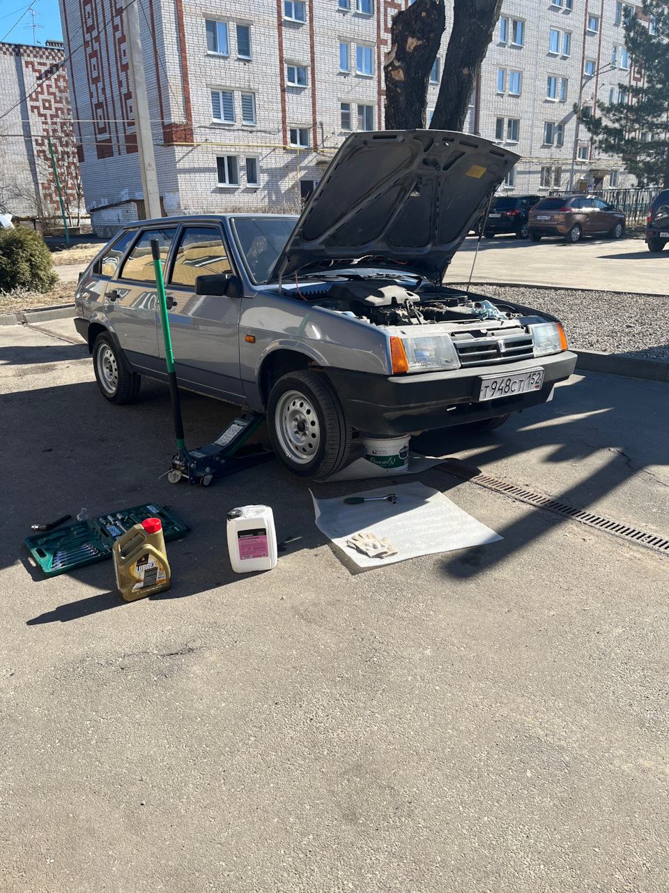 Замена масла и фильтров — Lada 21093i, 1,6 л, 2009 года | плановое ТО | DRIVE2