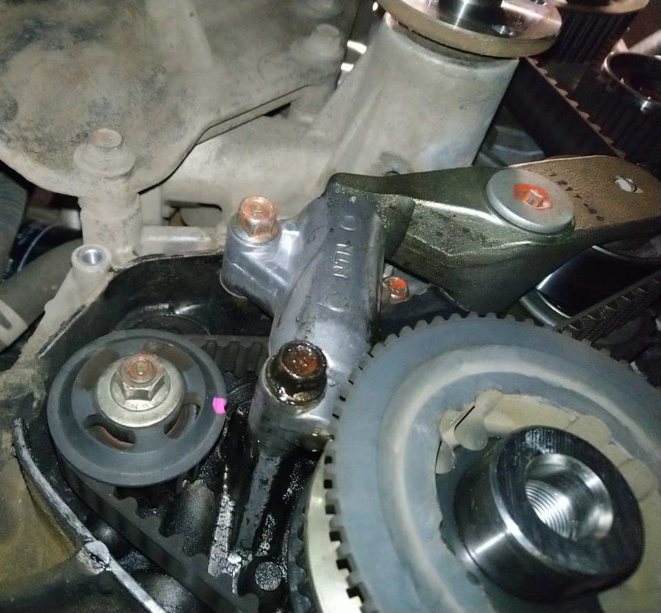 Гидронатяжитель ГРМ — Mitsubishi Pajero Sport (2G), 2,5 л, 2011 года ...