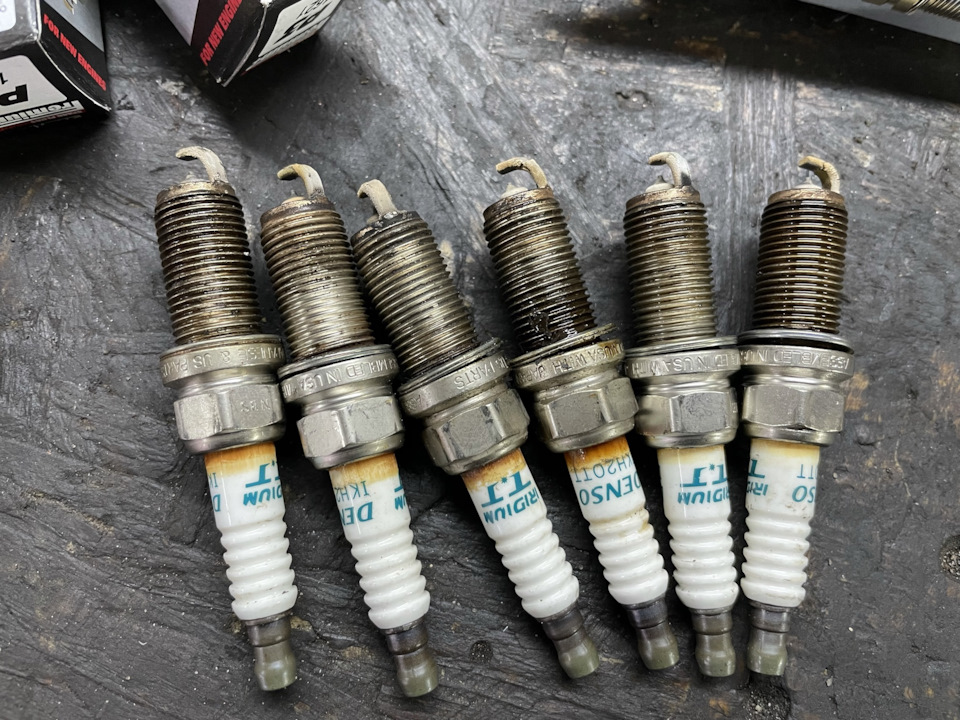 ТО (замена свечей зажигания): что случилось с Denso за 30 000 км? — BMW ...