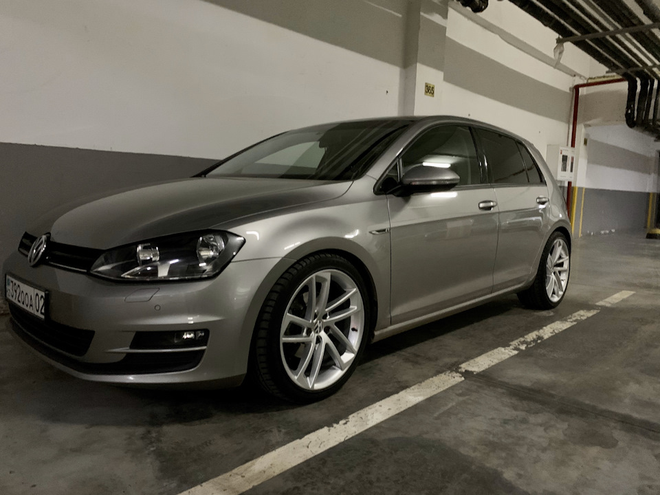 Summer mode ON, или eibach + R18 Legsrtis — Volkswagen Golf Mk7, 1,4 л ...