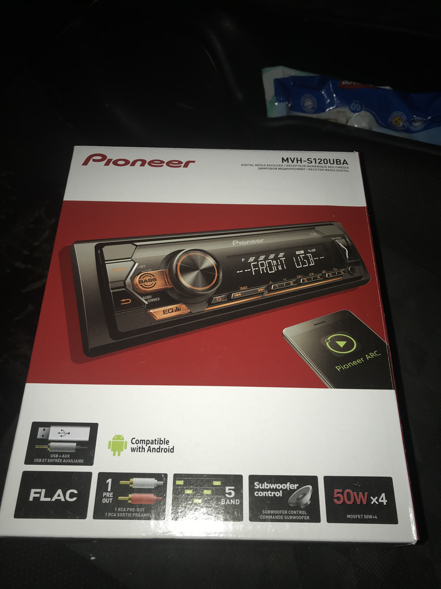 Покупка автомагнитолы pioneer mvh-s120uba — Opel Astra G, 1,7 л, 1999 ...