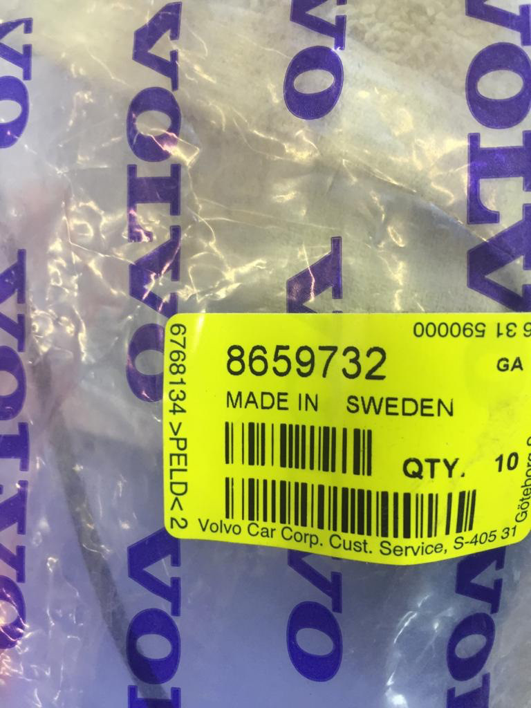 8659732 клипса Volvo | Запчасти на DRIVE2