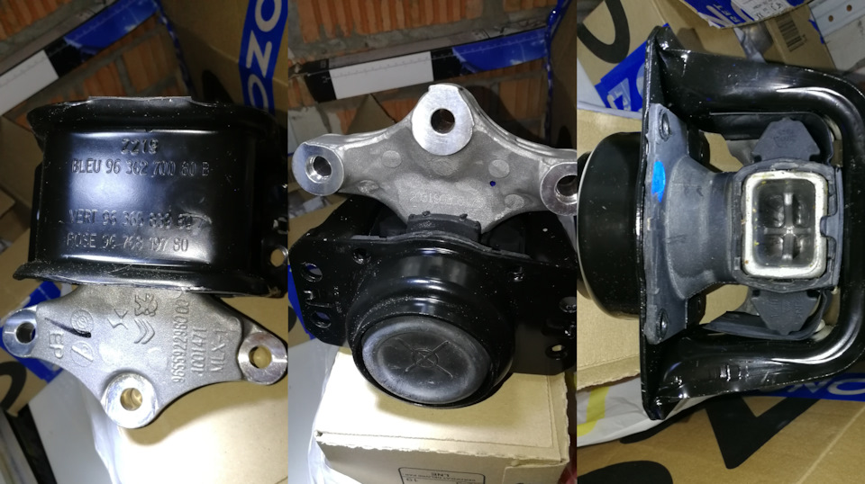 Замена опор ДВС, подшипника задней ступицы, пыльников троса ручника ...