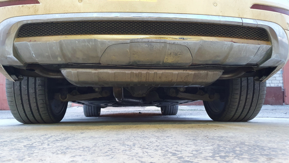 Заметка №13:Раздвоенный выхлоп — Mercedes-Benz M-Class (W166), 3 л ...