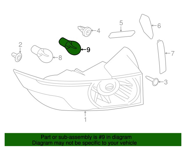 LR000699 Лампа Jaguar Land Rover | Запчасти на DRIVE2