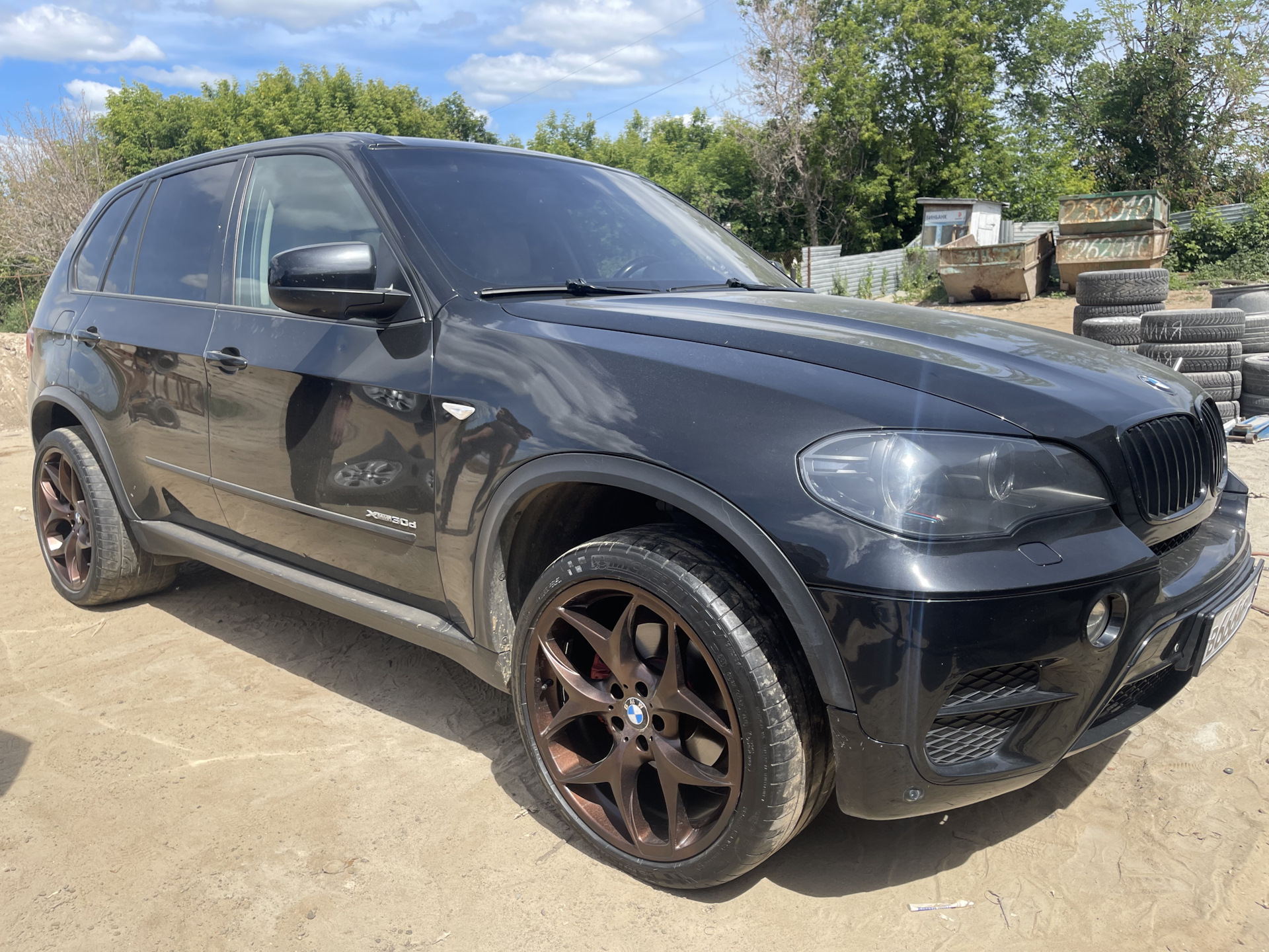 Покраска дисков R21 — BMW X5 (E70), 3 л, 2010 года | колёсные диски ...