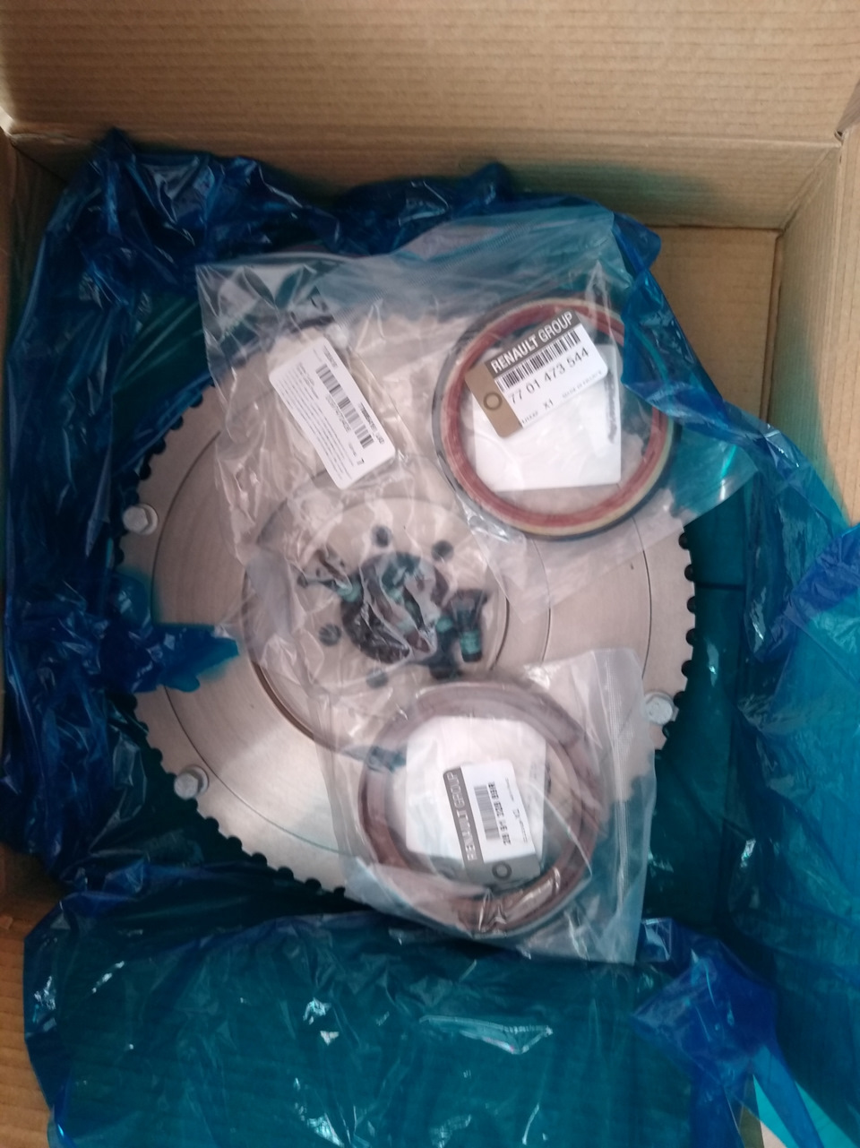 7701473544 Сальник коленчатого вала RENAULT | Запчасти на DRIVE2