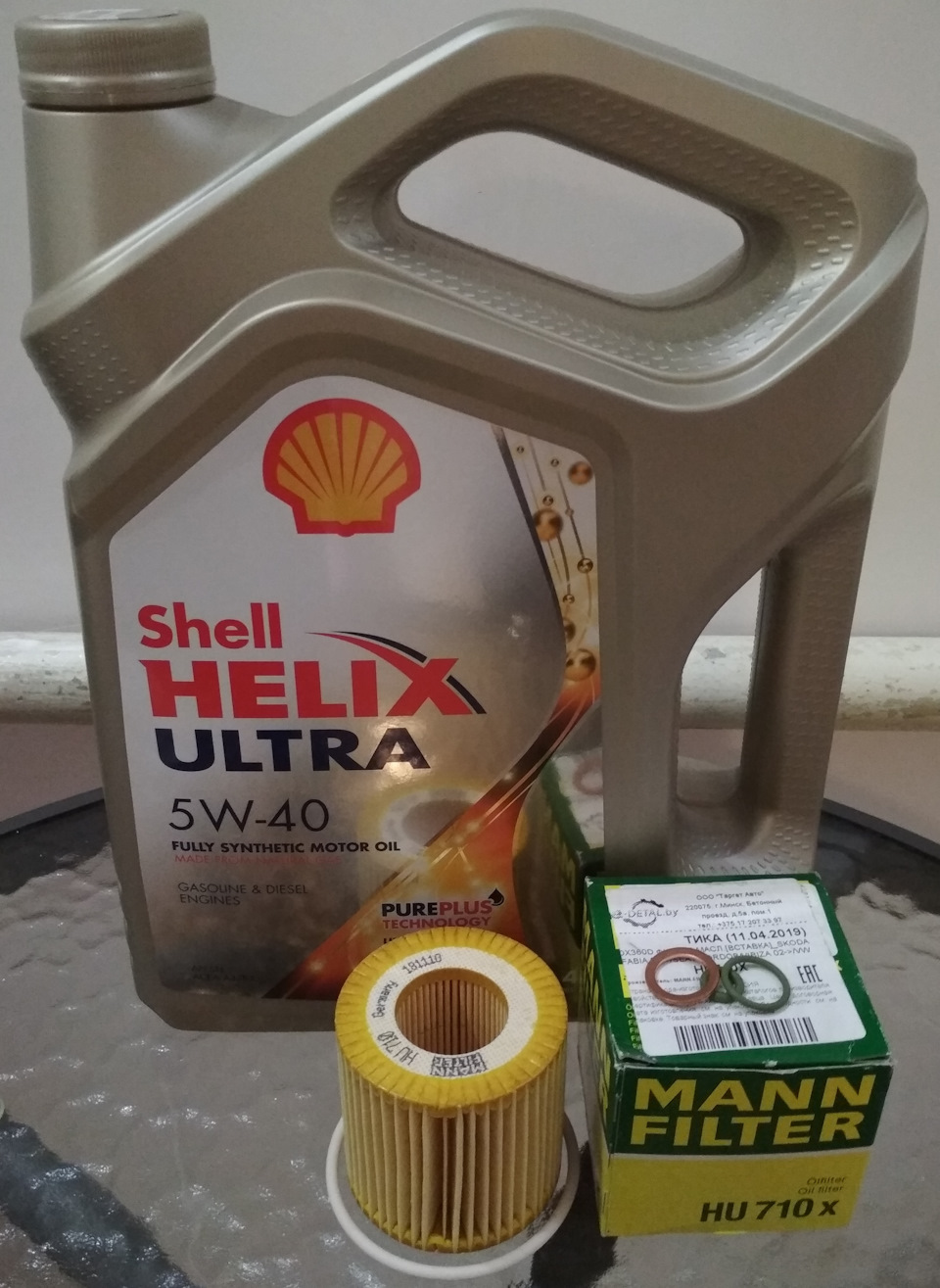 Замена масла № 12 — Skoda Fabia Mk2, 1,2 л, 2013 года | плановое ТО ...