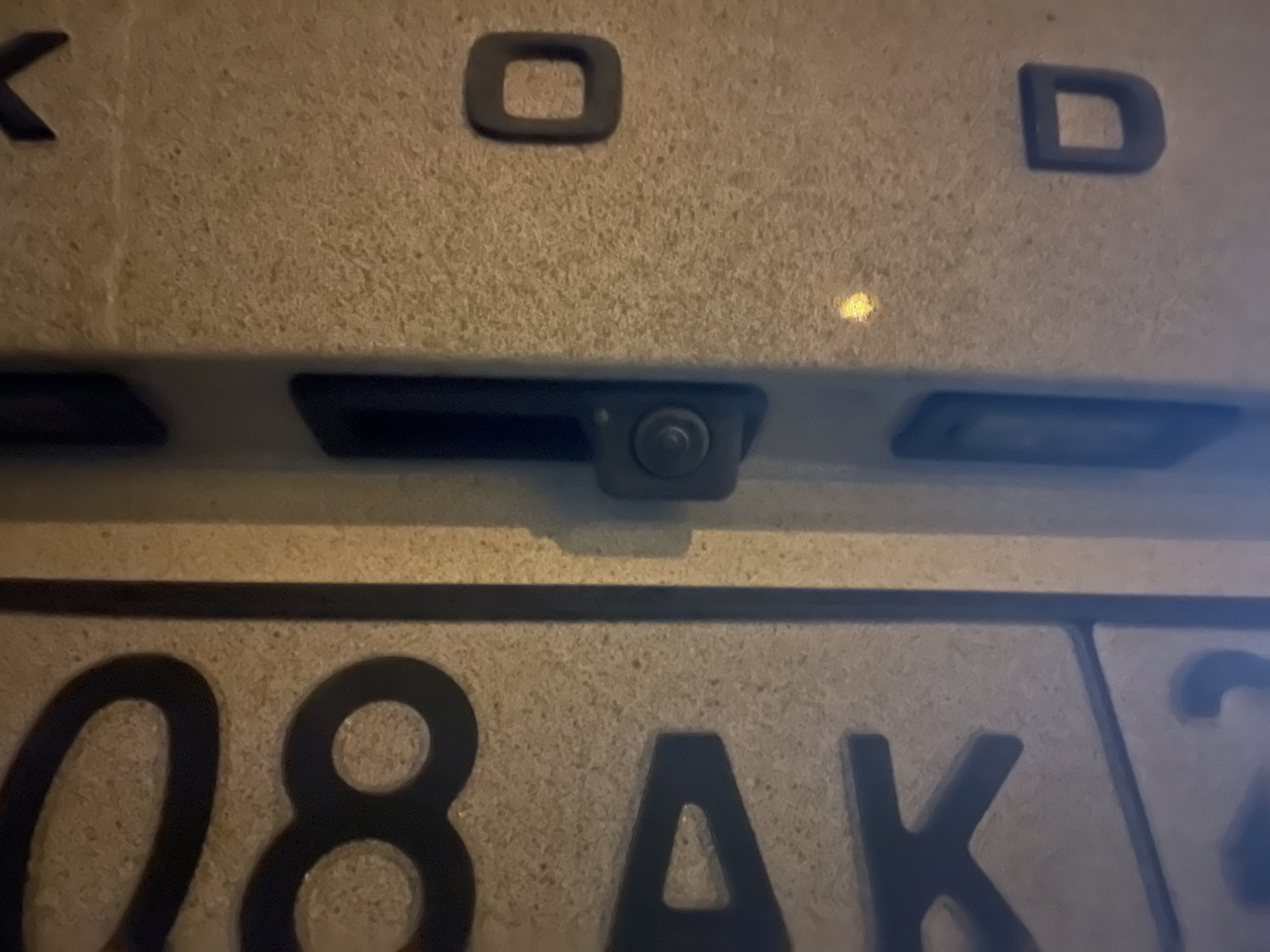 Камера заднего вида — Skoda Octavia A8 Mk4, 1,4 л, 2021 года ...