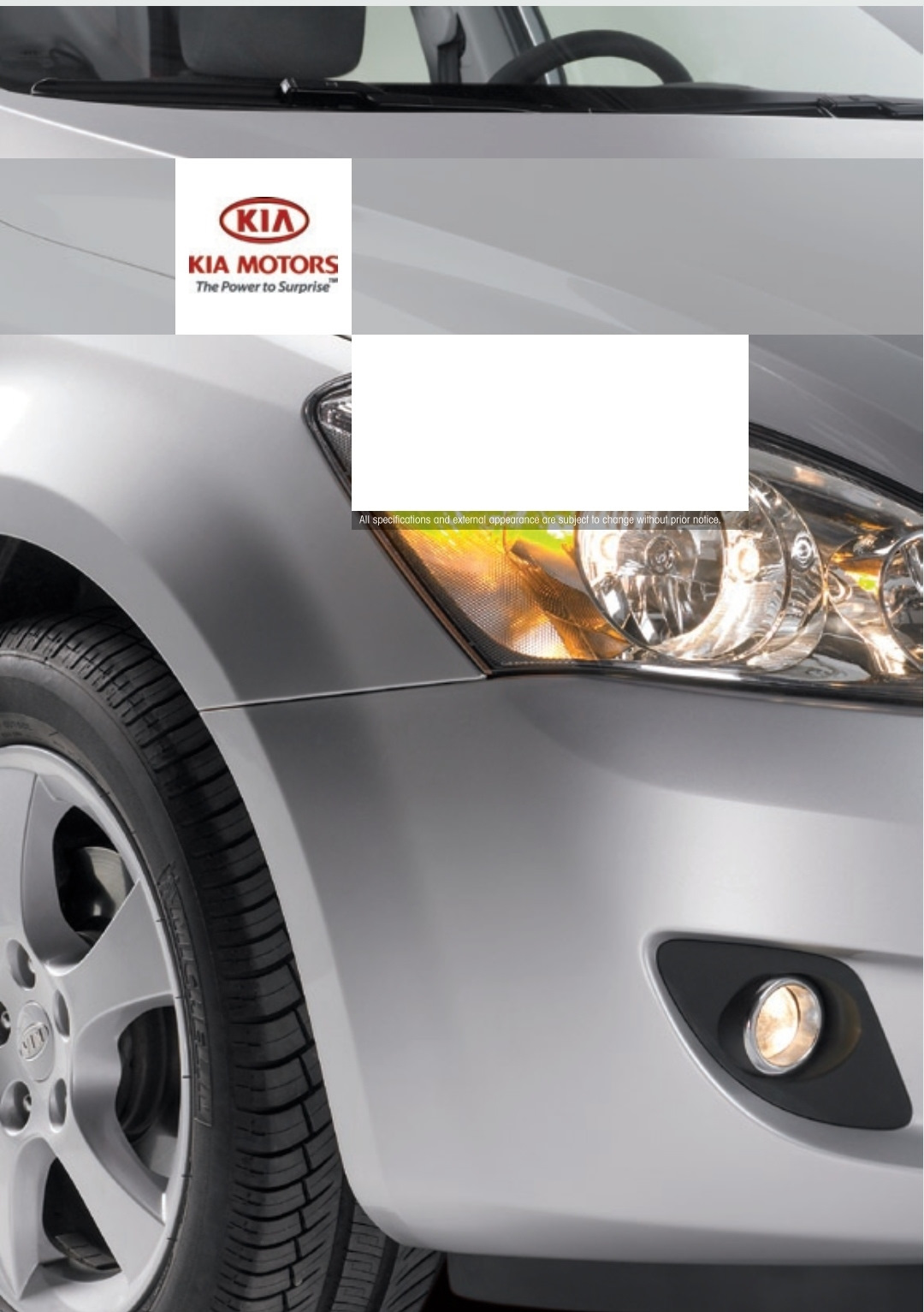 Каталог оригинальных аксессуаров Kia Ceed ED — KIA Ceed (1G), 2 л, 2007 года | просто так | DRIVE2