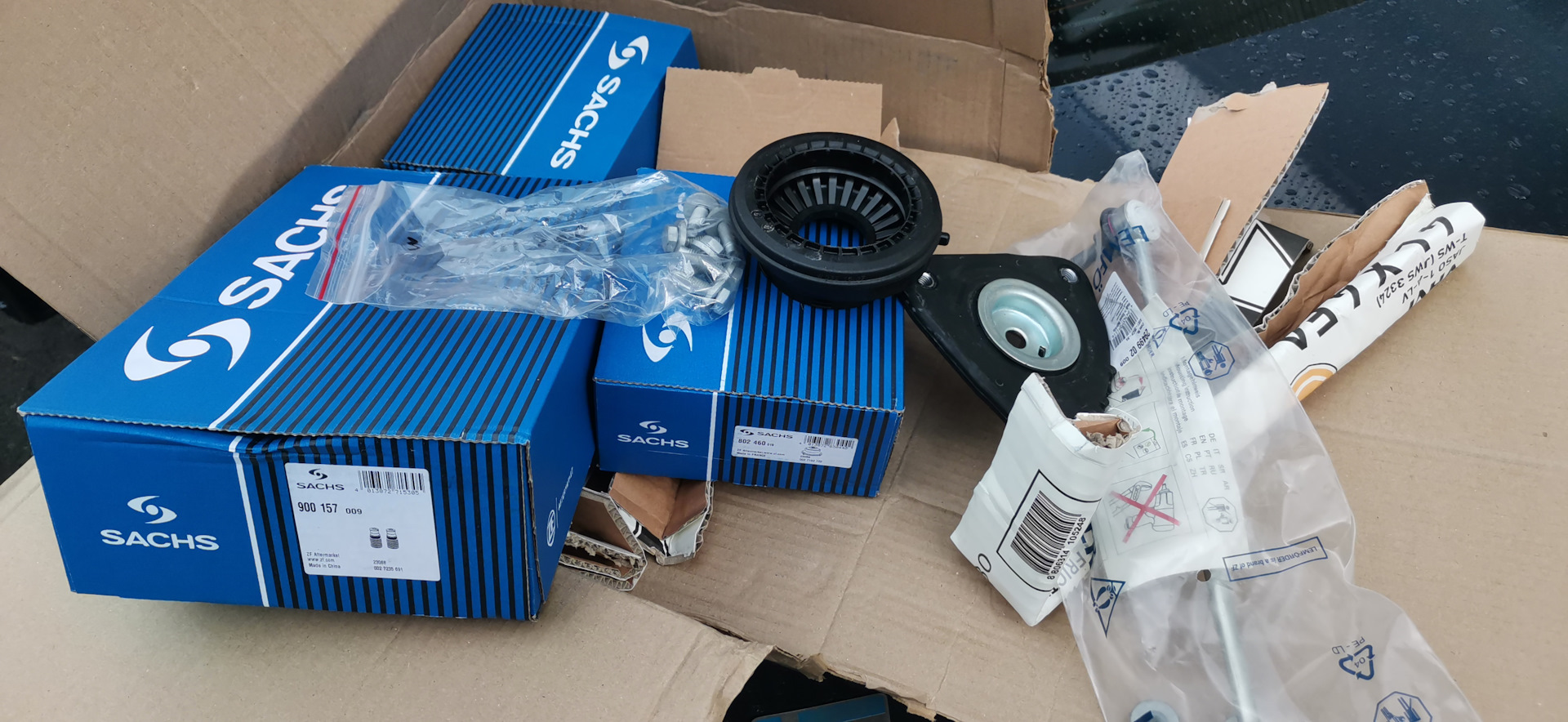 Небольшое обслуживание передней подвески — Volvo S40 (2G), 1,8 л, 2006 ...