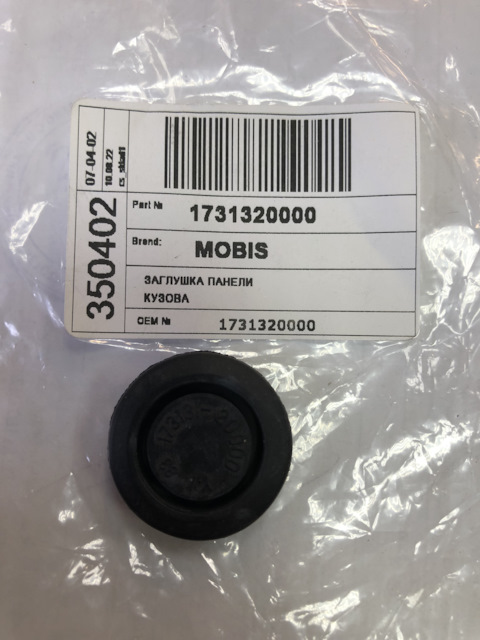 1731320000 Заглушка панели пола KIA HYUNDAI | Запчасти на DRIVE2
