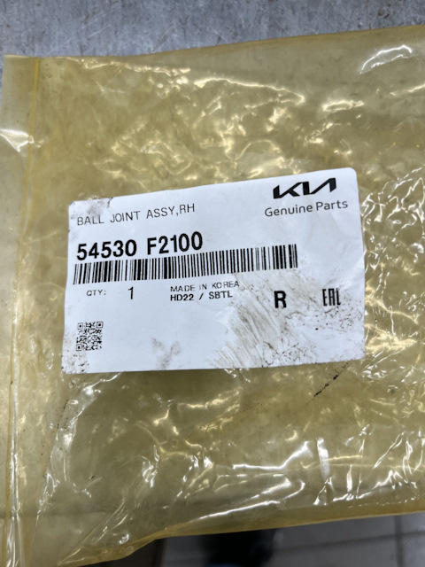 54530F2100 Шаровая опора подвески KIA HYUNDAI | Запчасти на DRIVE2