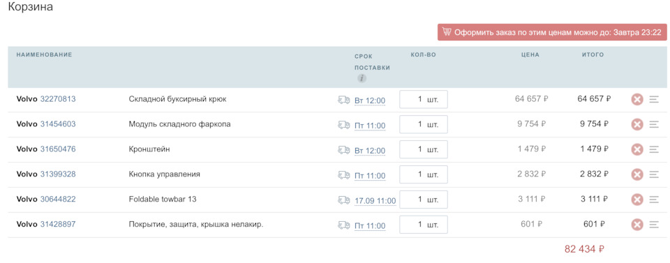 30644822 Volvo | Запчасти на DRIVE2