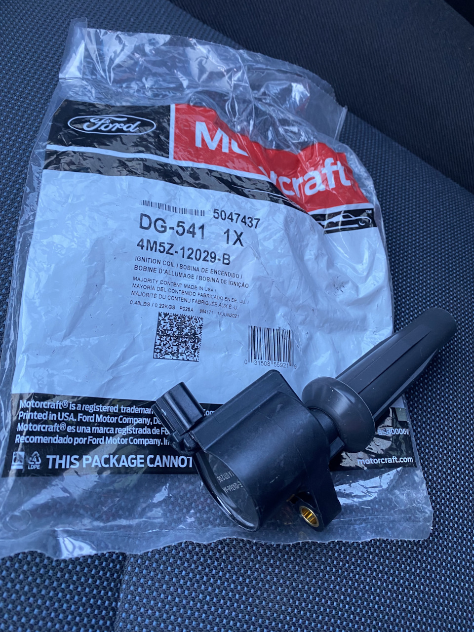 5047437 Катушка зажигания / 1.8/2.0/2.3 Duratec-HE 03~ Ford | Запчасти ...