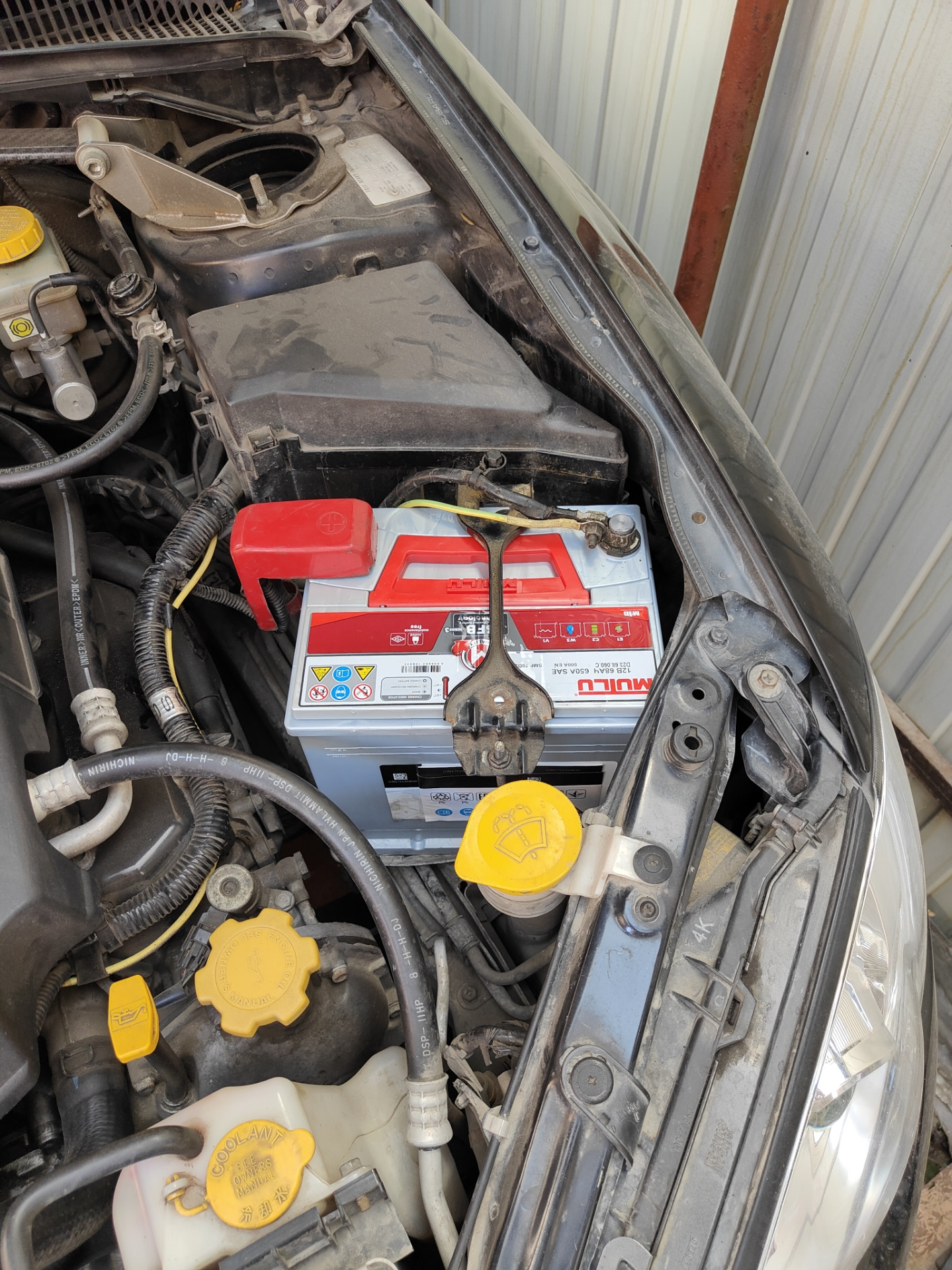 Акб — Subaru Outback (BP), 3 л, 2006 года | расходники | DRIVE2