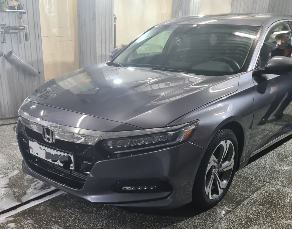 😬ЗИМА БЛИЗКО🎅 — Honda Accord (10G), 1,5 л, 2018 года | шины | DRIVE2