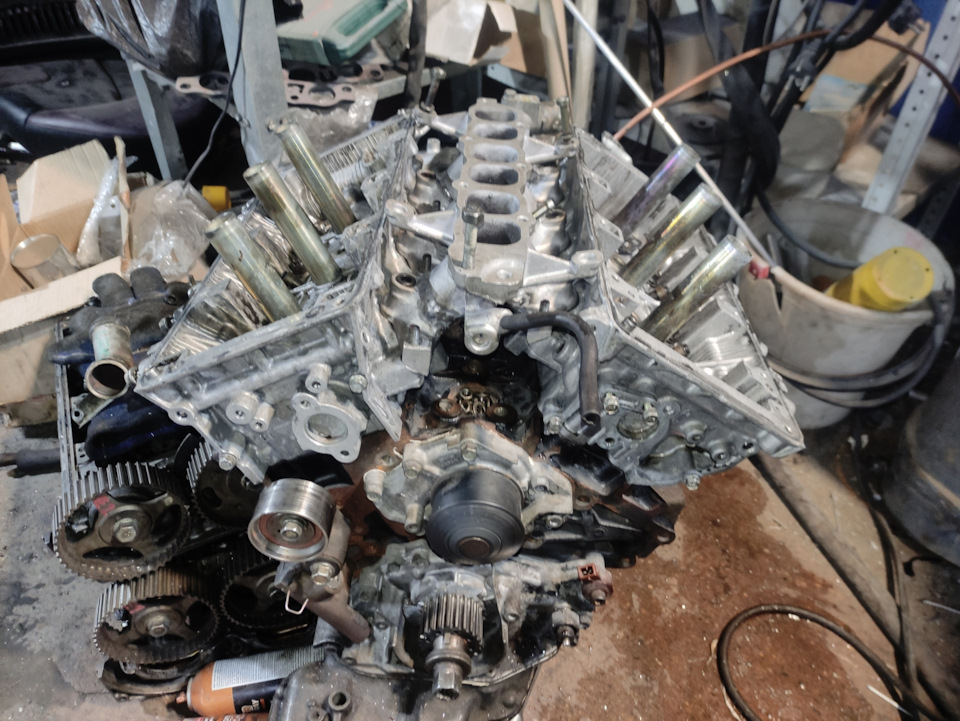 Радости пост. Постройка 6a13 Mivec. Часть 3 — Mitsubishi Galant (8G), 2 ...