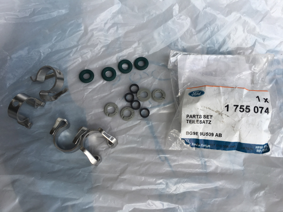 1755074 Комплект уплотнительного кольца Ford | Запчасти на DRIVE2